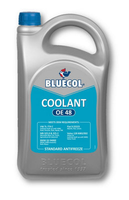 Bluecol Coolant OE48 Antifreeze Winter Freezing Down to -36 Organic ...
