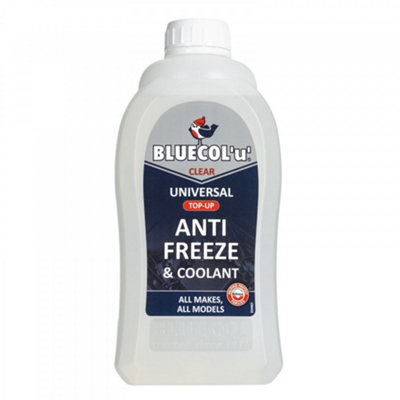 Bluecol Universal Engine Antifreeze & Summer Coolant 1L Car Fluid Top ...