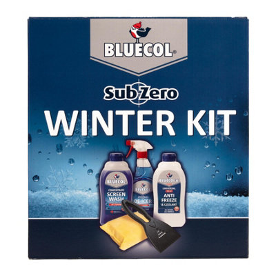 Bluecol Winter Trigger De-Icer Screenwash Antifreeze Coolant Demister ...