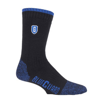 Blueguard - Heavy Duty Work Socks 9-11 Black | DIY at B&Q