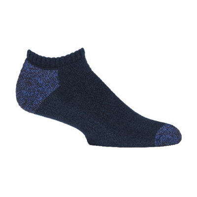 Blueguard - Quarter Indestructible Work Socks 6-8.5 Blue
