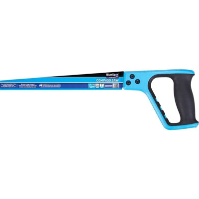 BlueSpot 300mm Compass Hand Keyhole Curved Sawing Saw DIY Timber Wood ...