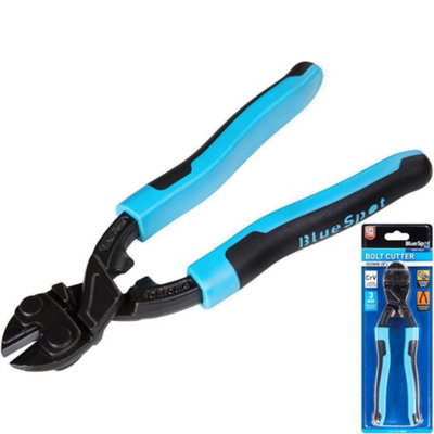 Bluespot 8" Bolt Cutters Croppers Cable Chain Lock Cut Padlock 3mm Jaw ...