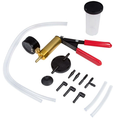 BlueSpot Hand Held Bleed Vacuum Pump Brake Bleeder Tester Kit Set Bleeding