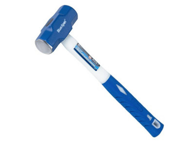 Bluespot Sledge Hammer 3lb 1.3kg Club Hammer Fibreglass Long Handle ...