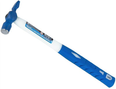 BlueSpot Small Lightweight 4oz Cross Pein Pin Hammer Fibreglass Shaft ...