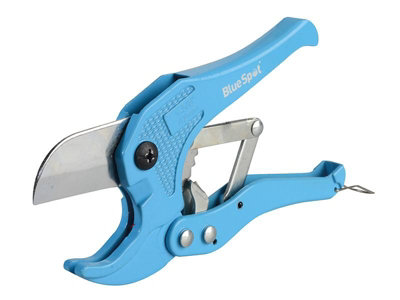 BlueSpot Tools 09311 Ratchet PVC Pipe Cutter 42mm B/S09311 | DIY at B&Q