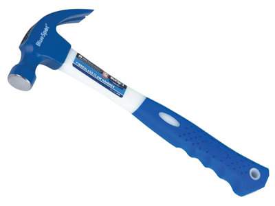 Bluespot Tools 570G Fibreglass Claw Hammer for Precision Striking and ...