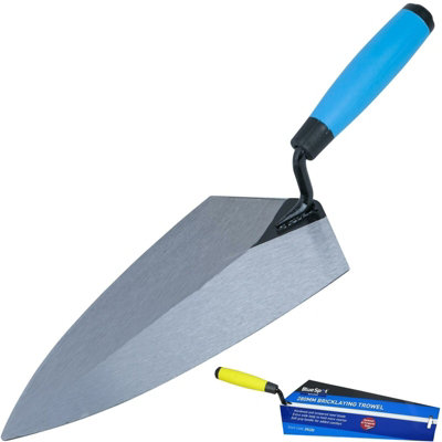 Bluespot Tools Philadelphia Pattern Brick Trowel with Soft Grip Handle ...