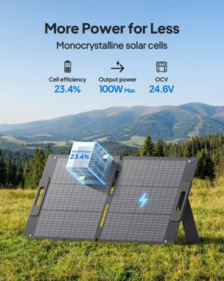 BLUETTI AC70 Portable Power station 768Wh/1000Wh +1PCS 120W Solar Panel ...