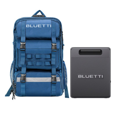 BLUETTI Handsfree 1, 268.8Wh 300W Power Station Backpack, Solar ...