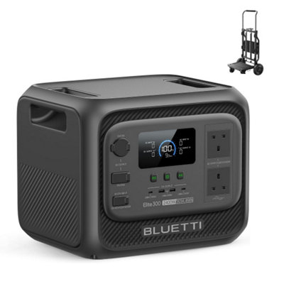 BLUETTI Portable Power Station Elite 300, 3014.4Wh Capacity 2400W ...