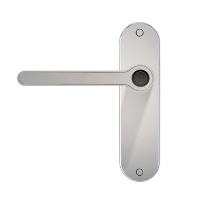Blusafe Fingerprint Internal Door Lock, Biometric Smart Door Handle, 50 ...