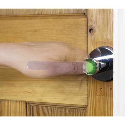 Blusafe Fingerprint Internal Door Lock, Biometric Smart Door Handle, 50 ...