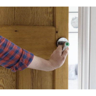 Blusafe Fingerprint Internal Door Lock, Biometric Smart Door Handle, 50 ...
