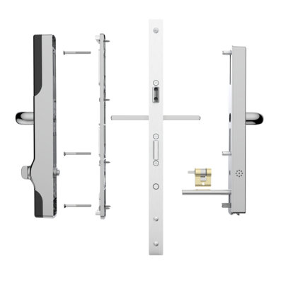 Blusafe Origin Smart Keyless Door Handle for Home Security, App Control ...
