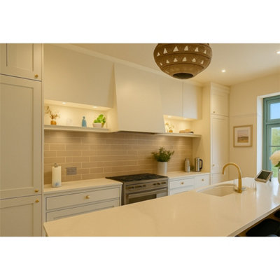 Blush Gloss Metro Tiles (150 Pack-3 Box-3m2 Coverage)-Kitchen-Premium ...