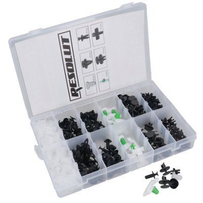 BMW Trim Clips Rivets Retaining Retainer Grommet Clip 290pc Assortment ...