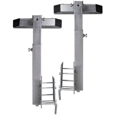 Boat Trailer Solid Bar Bow Support Set Of 2 63 - 88 Cm Boat Trailers