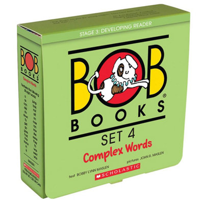 Bob Books - Complex Words Box Set Phonics, Ages 4 and Up, Kindergarten ...