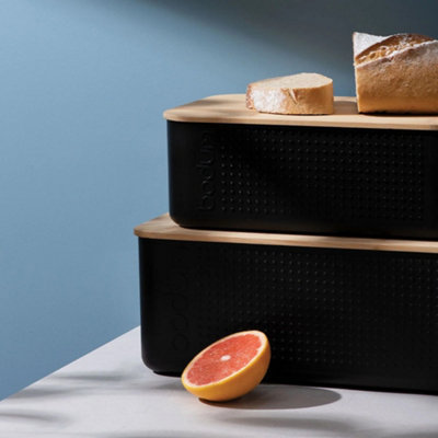 Bodum Bistro Bread Box Large - Black