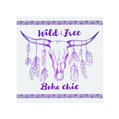 Boho Chic Native American Splash Back designer style