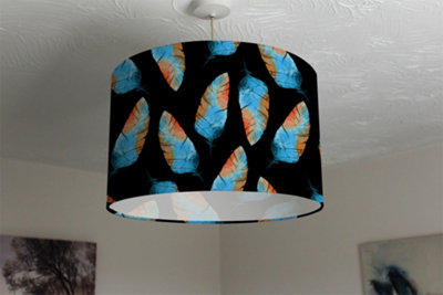 boho feathers (Ceiling & Lamp Shade) / 45cm x 26cm / Ceiling Shade ...