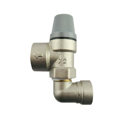 Boiler 3-Bar (Prv) Pressure Relief Safety Valve (Vaillant) Turbomax VUW ...