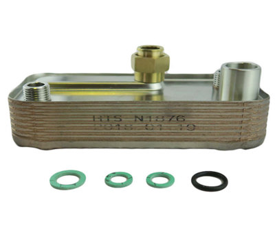 Boiler DHW Heat Exchanger (Alpha) CB24 CB24X CB25HE CD24C - 1.015957 was 1.031113