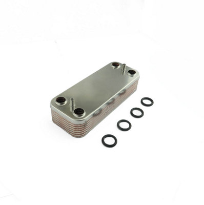 Boiler DHW Plate Heat Exchanger (Vokera) Compact 29 29A 29A ERP 29A DIN ...