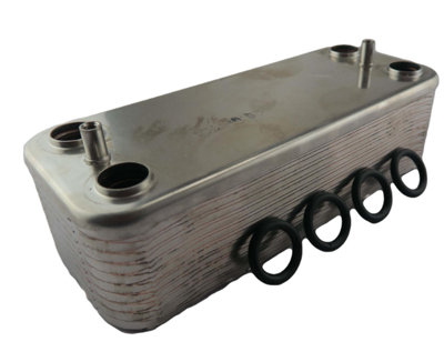 Boiler Plate Heat Exchanger (Vokera) Compact 35HE & LINEA 35HE 36HE 735 ...