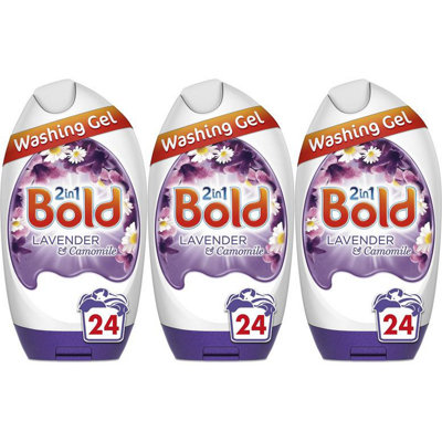 Bold 2in1 Washing Liquid Gel Lavender & Camomile, 24 Washes, 888ml ...