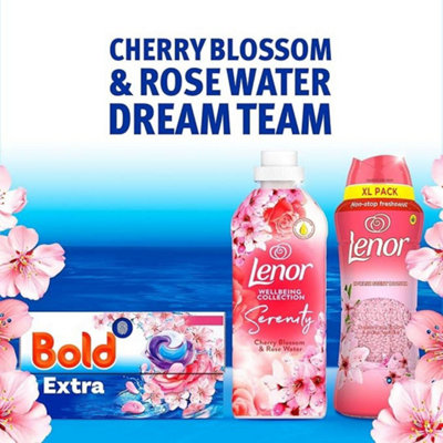 Bold EXTRA All-In-1 Platinum Washing Pods Cherry Blossom & Rose Water ...