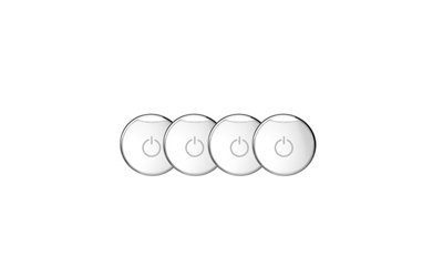 Bold Smart Door Clicker for the Bold Smart Cylinder Lock (4-Pack)