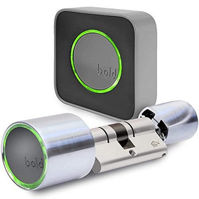Bold SX-33 Keyless Smart Door Lock and WiFi Connect Bundle | DIY at B&Q