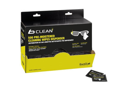 Bolle Safety PACW500 B500 b Clean Cleaning Tissues Dispenser (Pack 500 ...