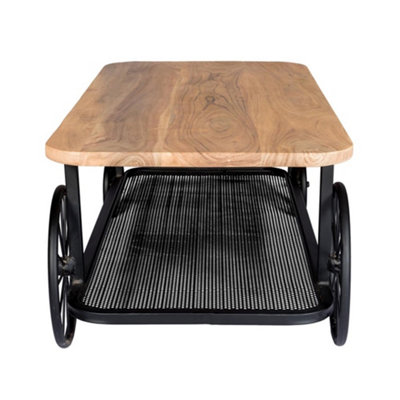 Bombay Craft Wheel Coffee Table