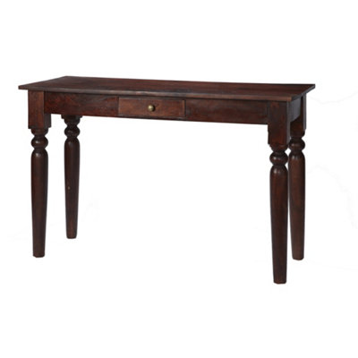 Bombay Dark Mango Console Table at B&Q