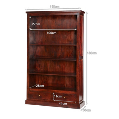 Bombay Dark Mango Large Bookcase