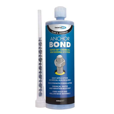 BOND-IT ANCHOR BOND RAPID SET CHEMICAL ANCHORING SYSTEM 400ML