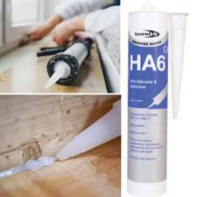 Bond It Bdha6Wh Bondit Ha6 Marine Silicone White 310Ml