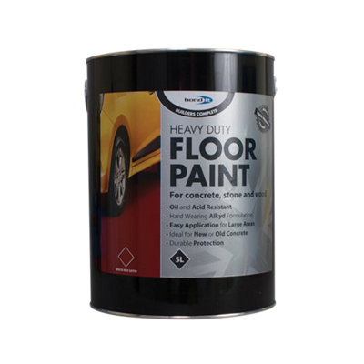 Bond It Builders Complete Heavy Duty Floor Paint Brick Wood Concrete ...