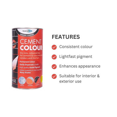 Bond-It Cement Colour Cement Dye Powder Buff 1 kg