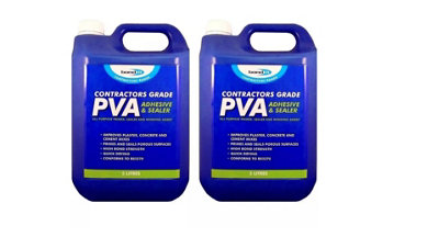 Bond It Contractors Grade PVA Adhesive Sealer 5L Pack of 2