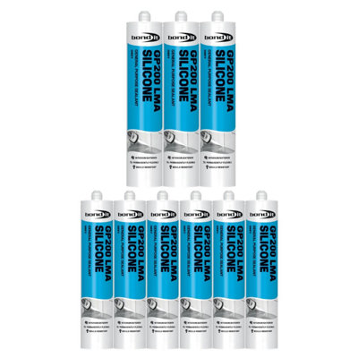 BOND IT GP200 GENERAL-PURPOSE SILICONE SEALANT - 9X GREY, 275ML - FAST ...