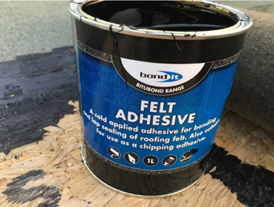 Bond It Heavy Duty Felt Adhesive Cold Applied Grid Roof Adhesive ...