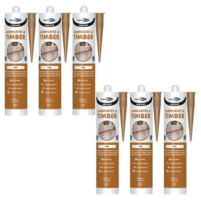 Bond It LAMI-MATE Flexible Sealant & Gap-Filler - 6x Pine, 285ml ...
