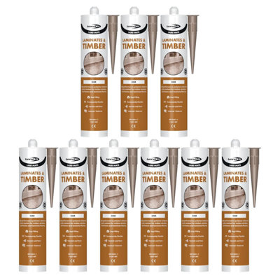 BOND IT LAMI-MATE FLEXIBLE SEALANT & GAP-FILLER - 9X OAK, 285ML ...