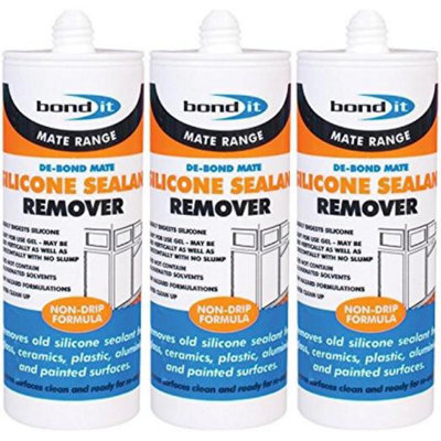 BOND IT Silicone SEALANT Remover Non DRIP Eater 125ml DBON1125(N) (Pack ...