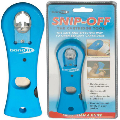 Bond It Snip-Off Cartridge Cutter Tool Opener For Silicone Sealants ...